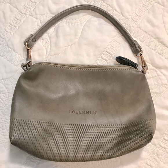Louenhide | Bags | Louenhide Small Leather Handbag Olive Green Color ...